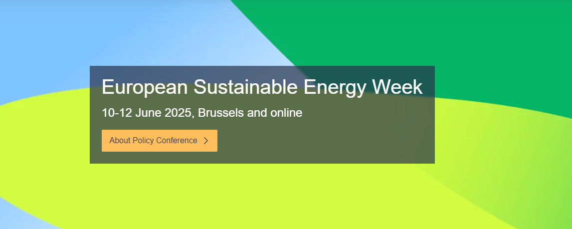 European Sustainable Energy Week (EUSEW) 2025 | oPEN Lab